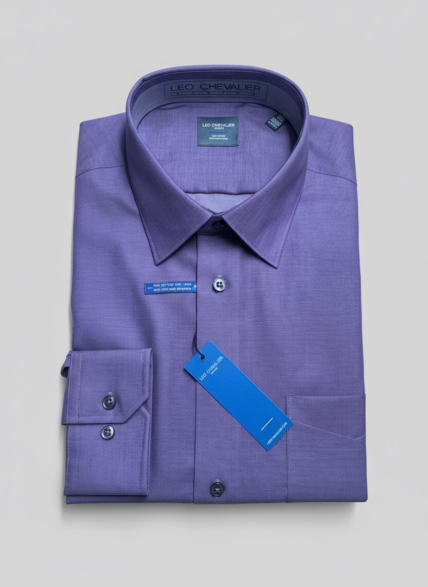 Leo Chevalier Regular Fit 100% Cotton Dress Shirt - 225121 Assorted Co