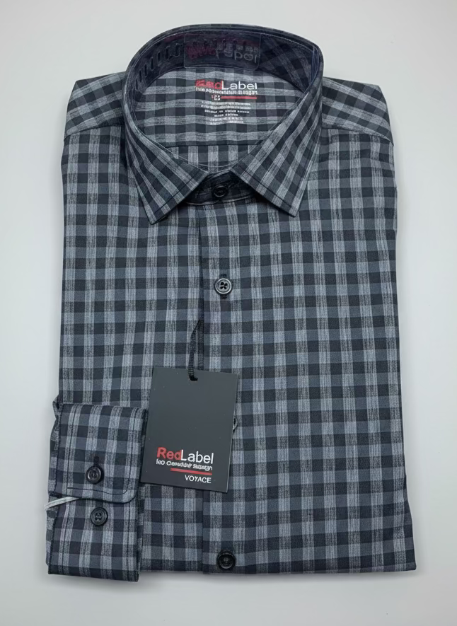 Leo Chevalier Red Label Tapered Fit Long Sleeve Sport Shirt - 523143 0