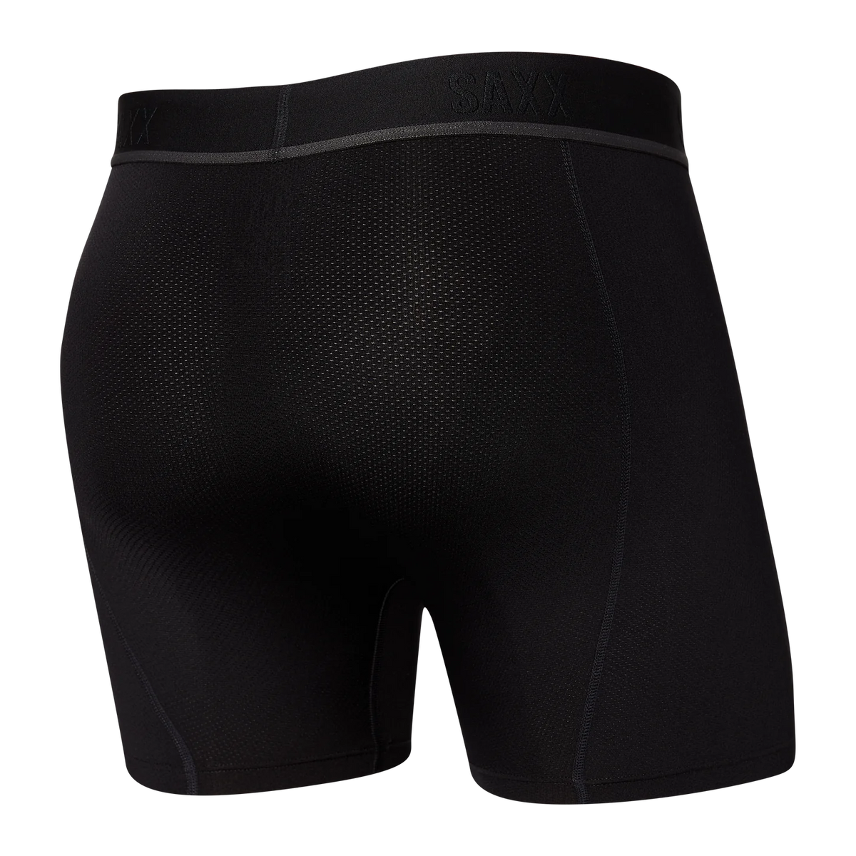 SAXX Kinetic Light-Compression Mesh Boxer Brief - Blackout - SXBB32 BL