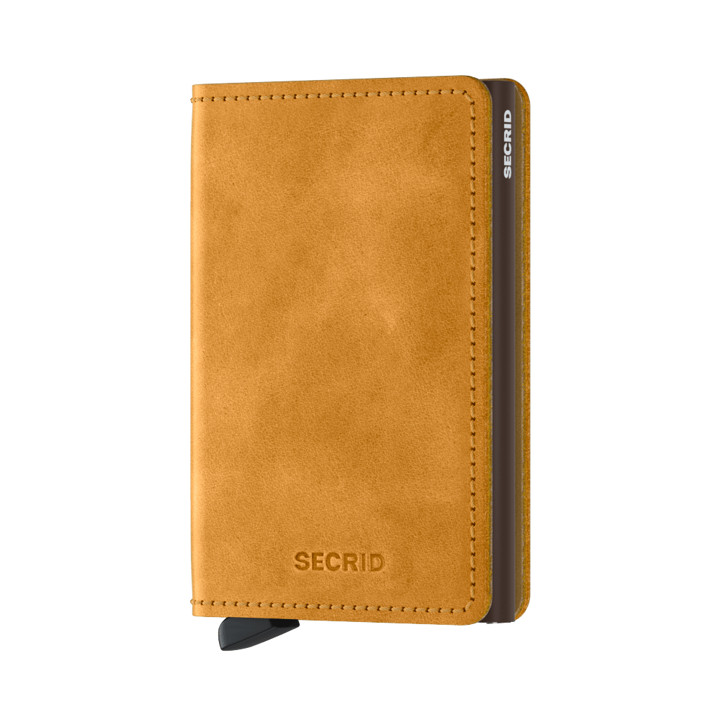 Secrid Slim Wallet- Vintage Ochre